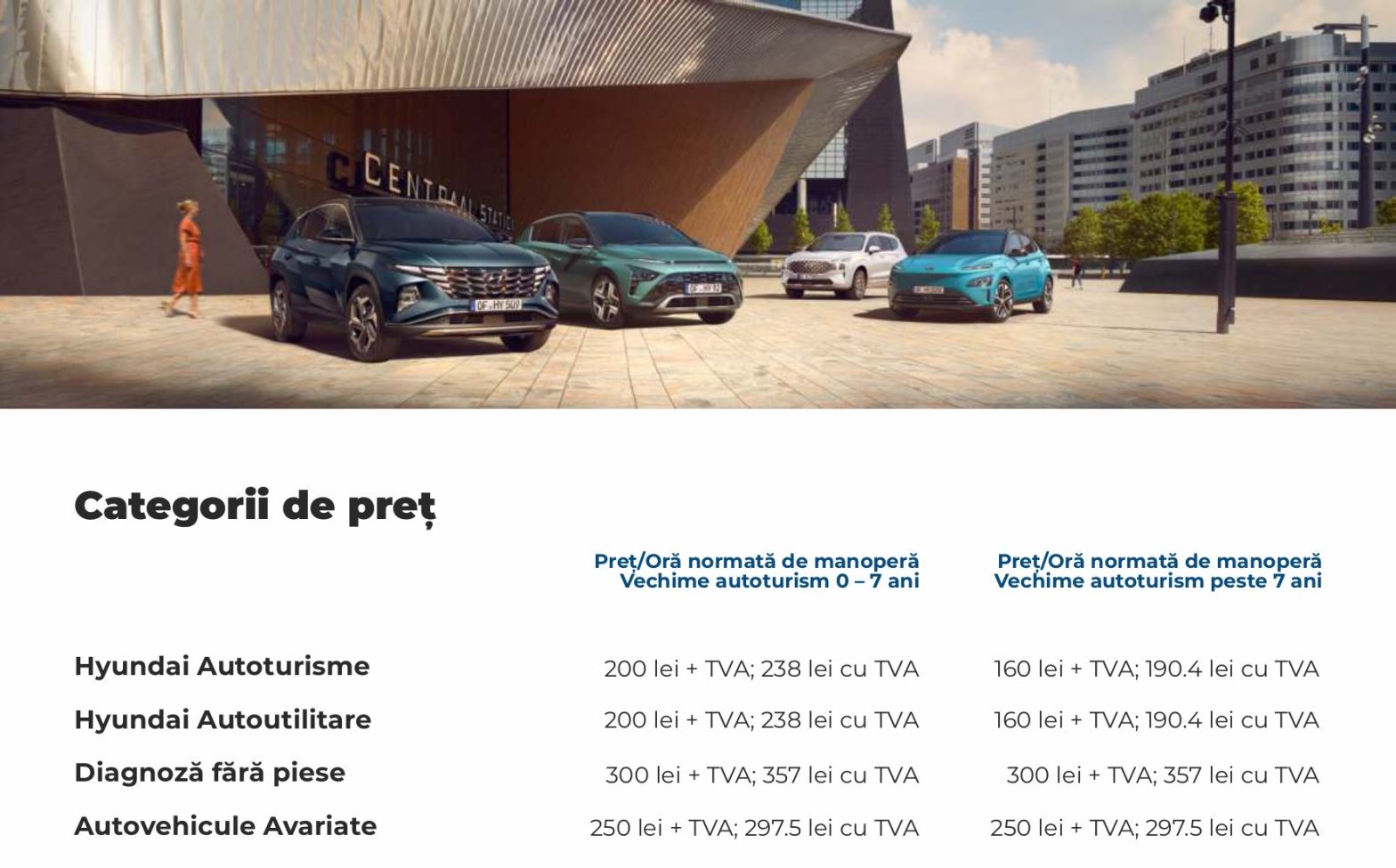 Tarife service | RMB Inter Auto